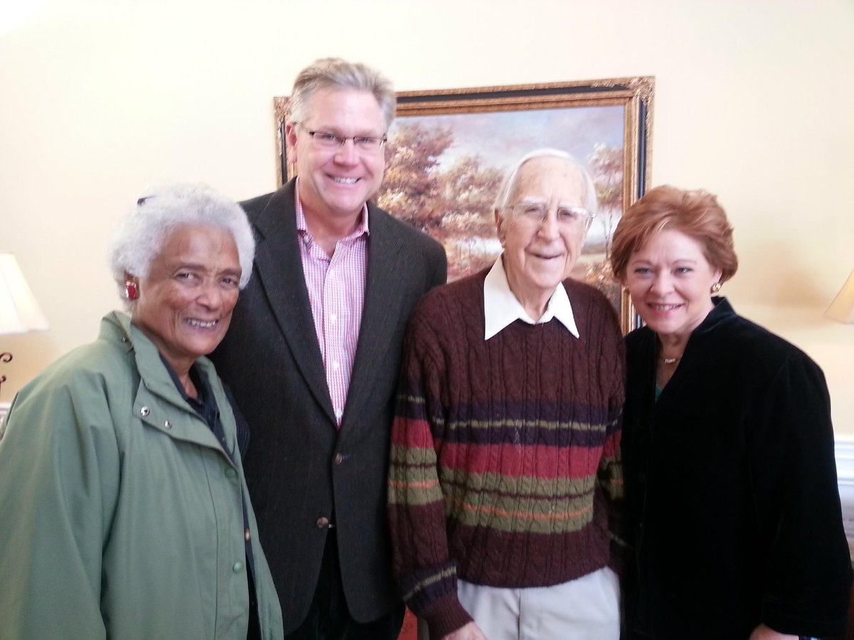 Thanksgiving WHAS greats Faith Lyles left Milton Metz WHAS melissa Swan ...