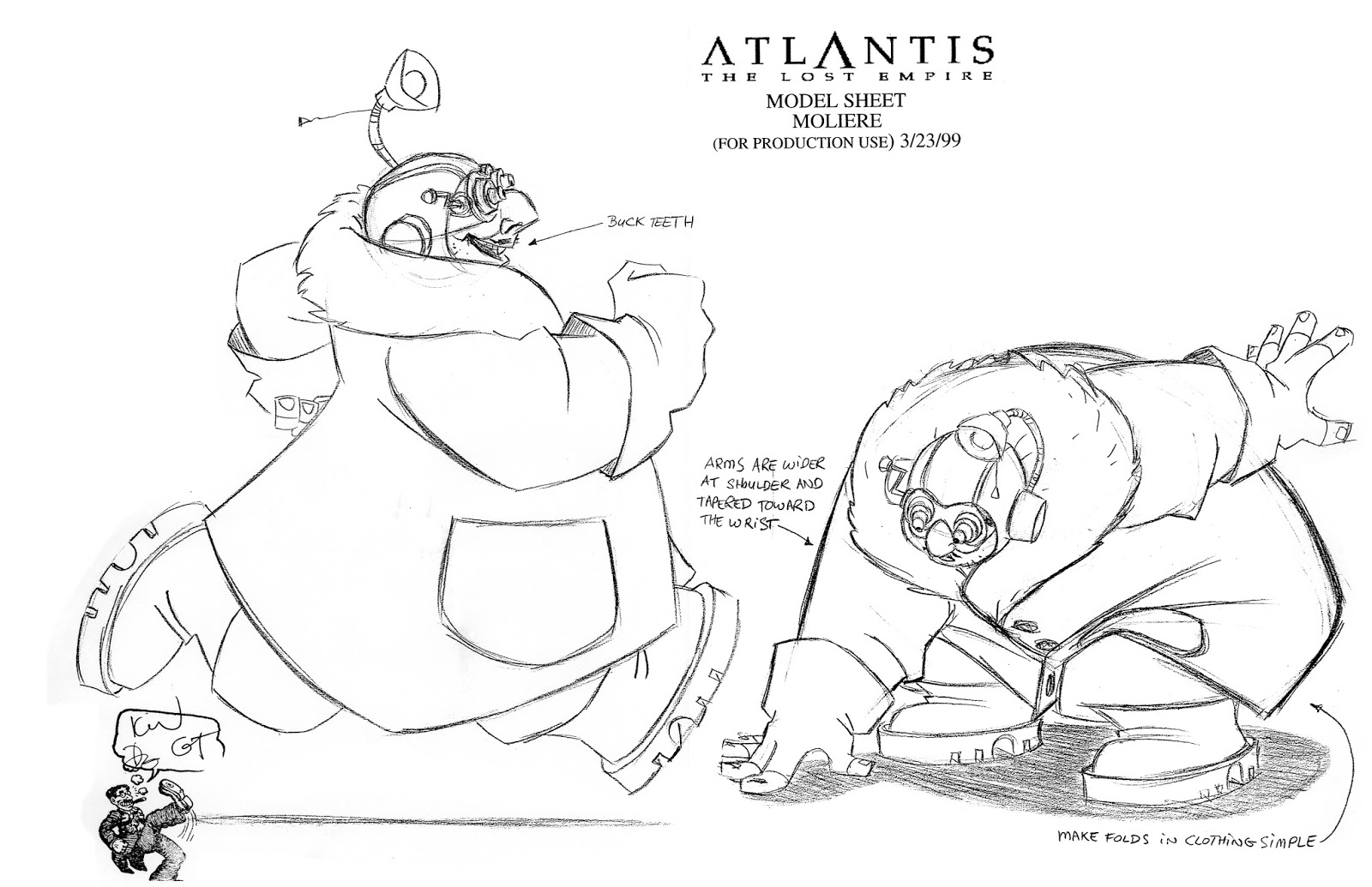 Atlantis The Lost Empire Mole
