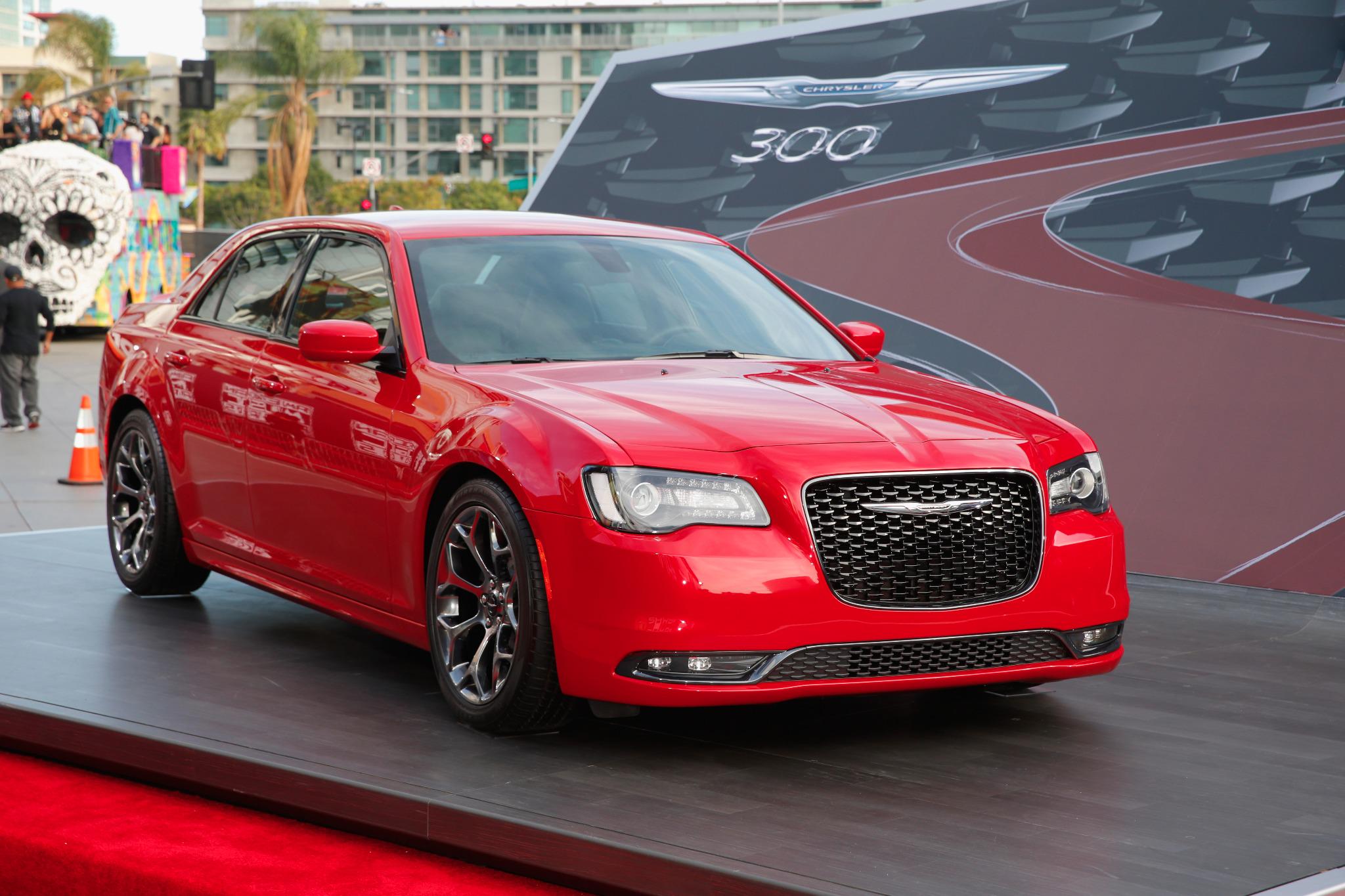 Red Chrysler 300