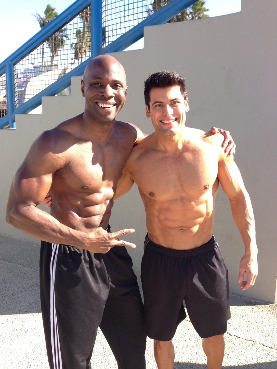 Hanging yesterday and shooting with one of the best fitness cover guys ...