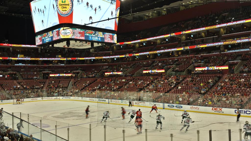 Florida Panthers Arena Empty