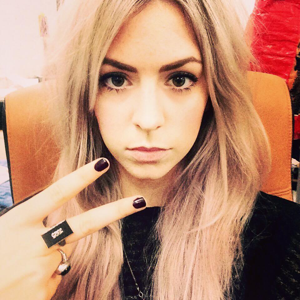 Gemma Styles Blue Hair The Bookseller Rights Transworld Signs