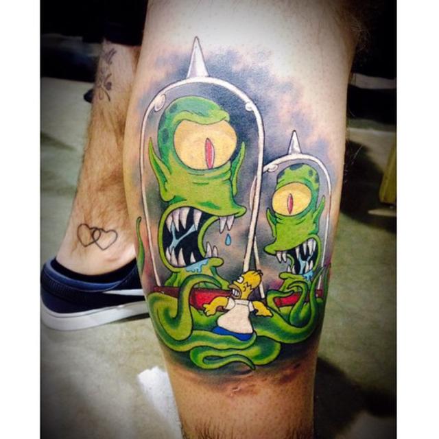 The Aliens From Simpsons