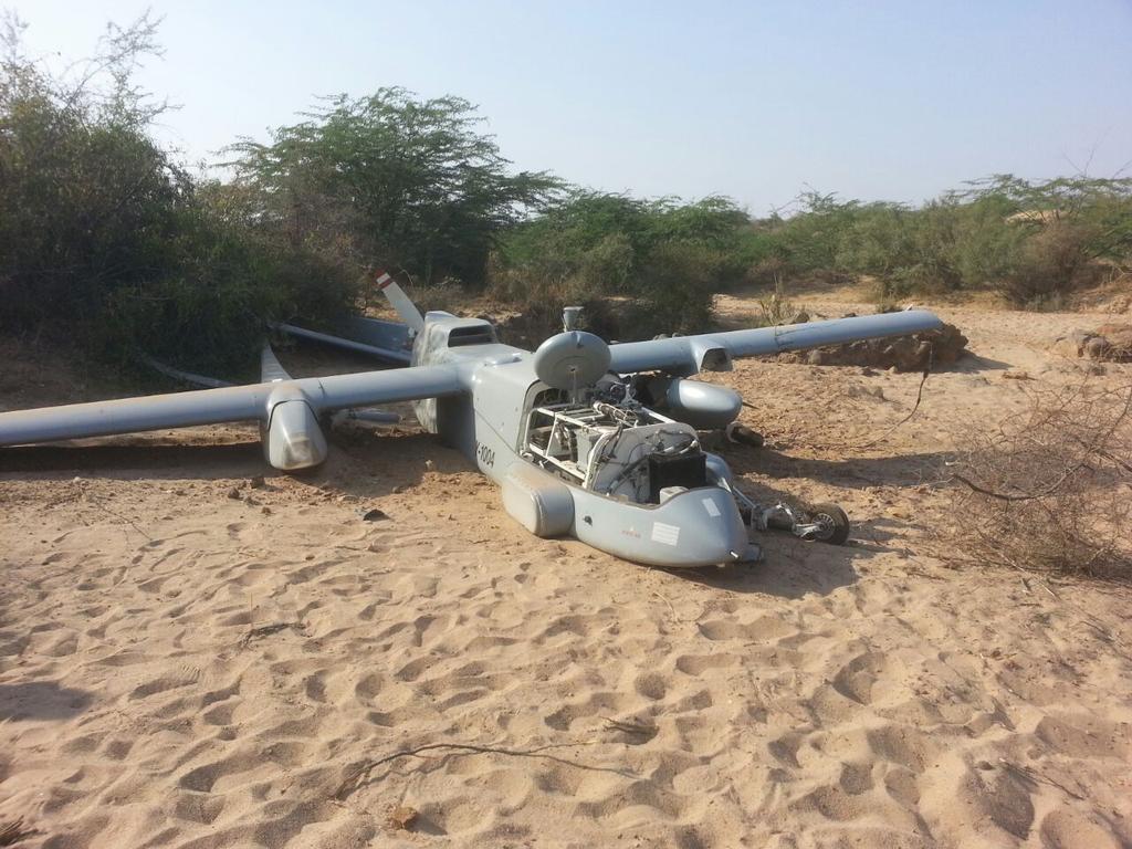 IAF UAV plane crashes in Kutch ( photos ) | DeshGujarat