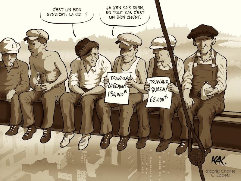 #humour La CGT encore affaiblie par l’affaire des travaux | Scoopnest