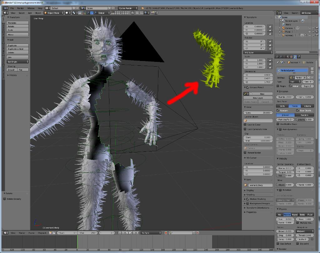 Just to render that spiky green arm decal.. #nonoptimal? http://t.co ...