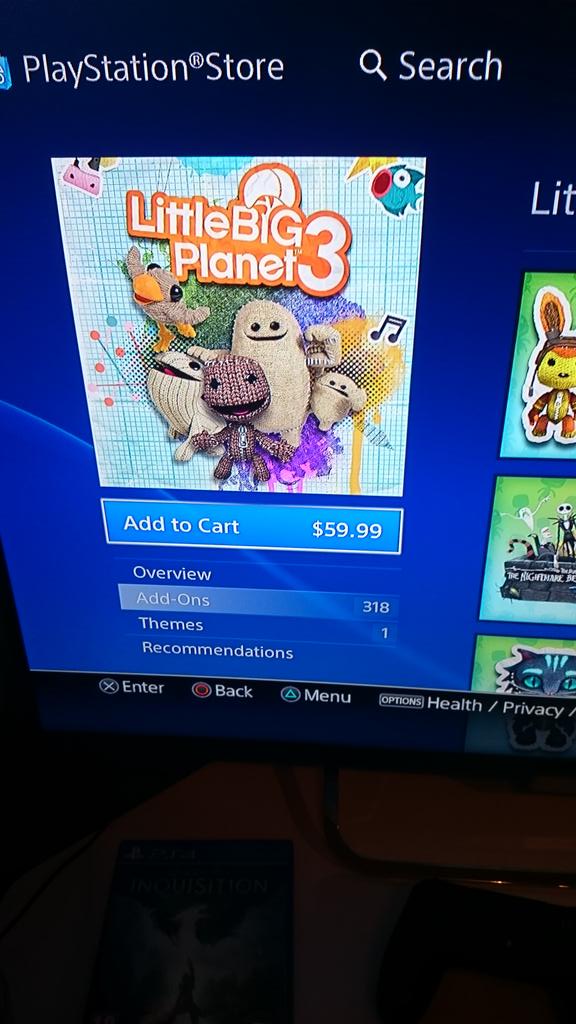 LBP3 - All the old DLC is available, free if previously purchased | NeoGAF