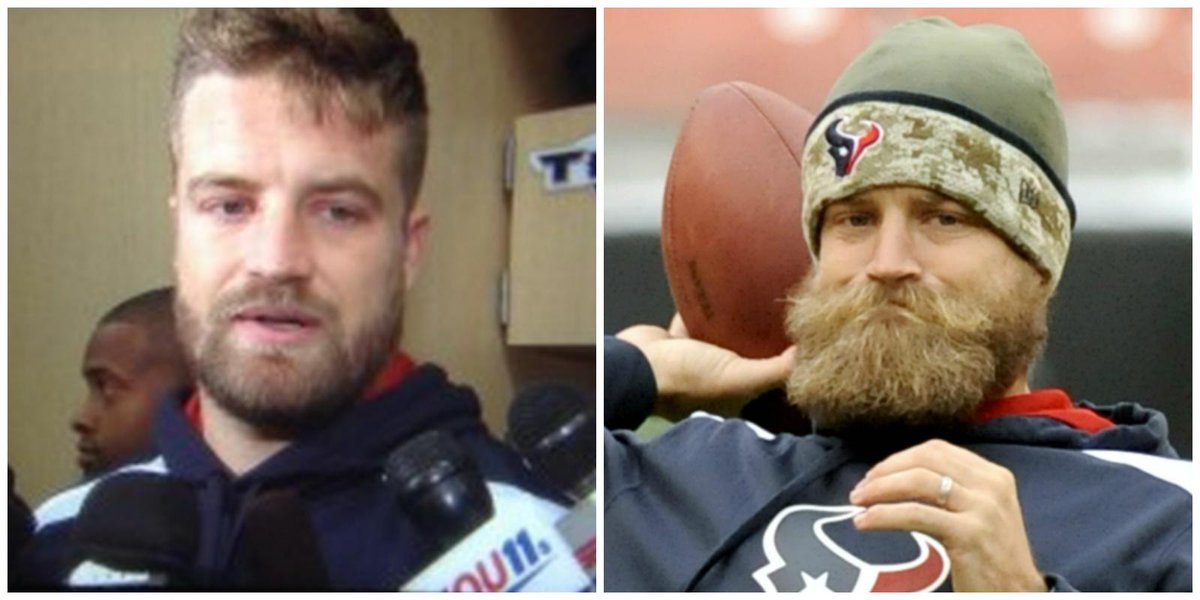 Ryan Fitzpatrick: Ryan Fitzpatrick shaved down his beard. "I finally ...