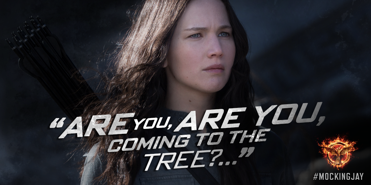 Are You Coming To The Tree Hunger Games