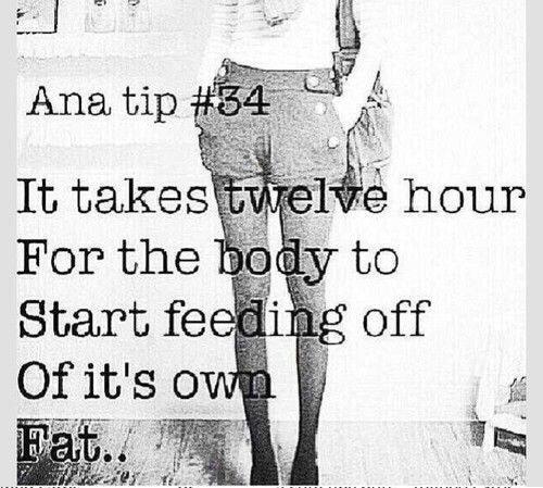 Pro Ana Thinspo Tips