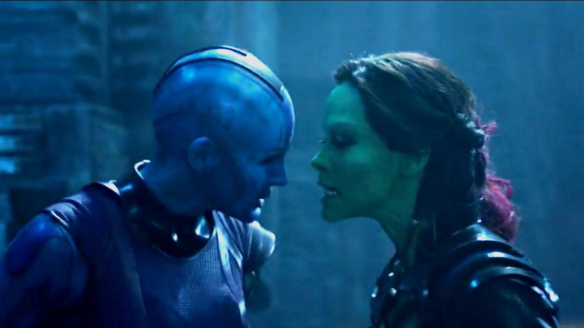 Watch zoesaldana's Gamora & karengillan's Nebula lock horns in a ...