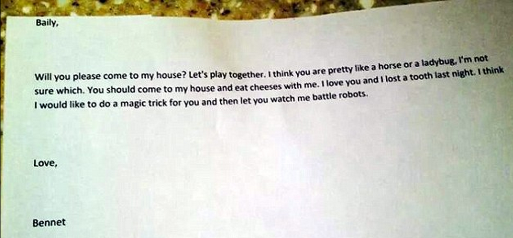 Cute Notes For Your Crush