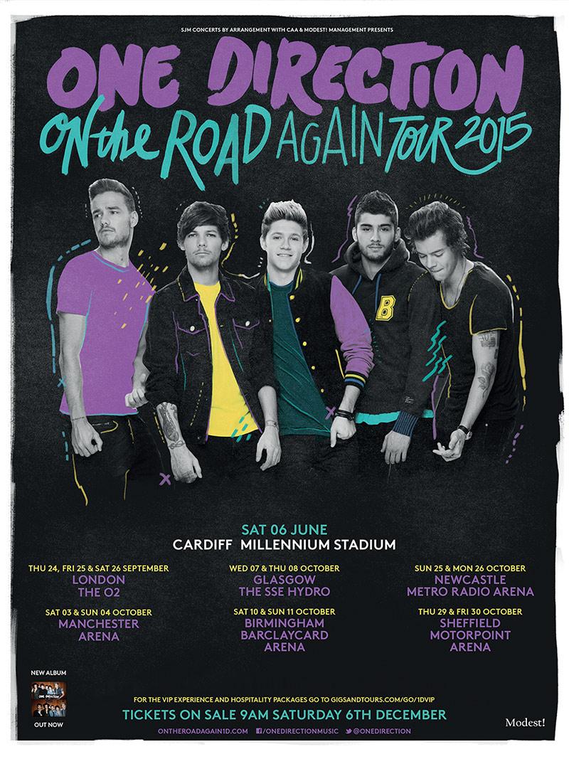 One Direction Poster Ideas For Concerts