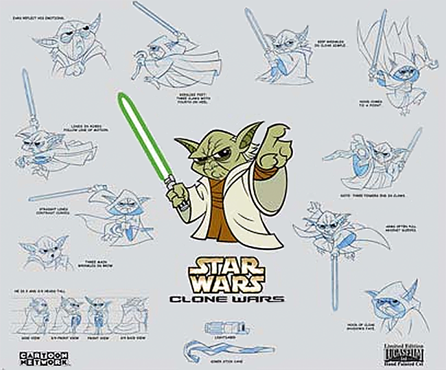 Star Wars Yoda Cartoon