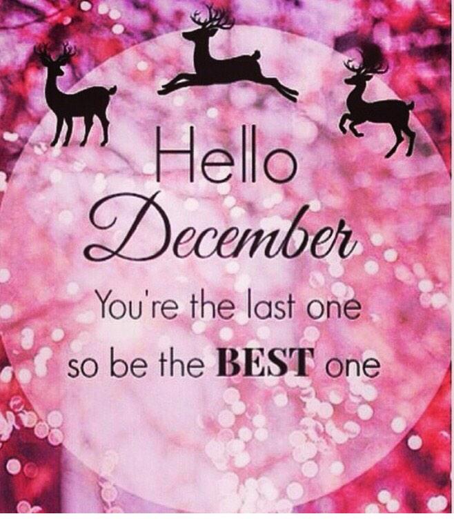 Welcome December Love