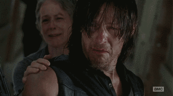 Walking Dead Daryl Crying