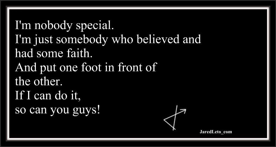 Nobody Special Quotes Success