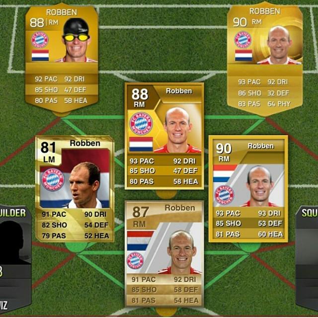 Robben Fifa Card