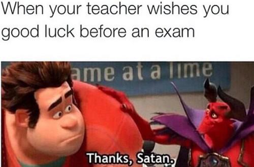 Good Luck Exam Meme