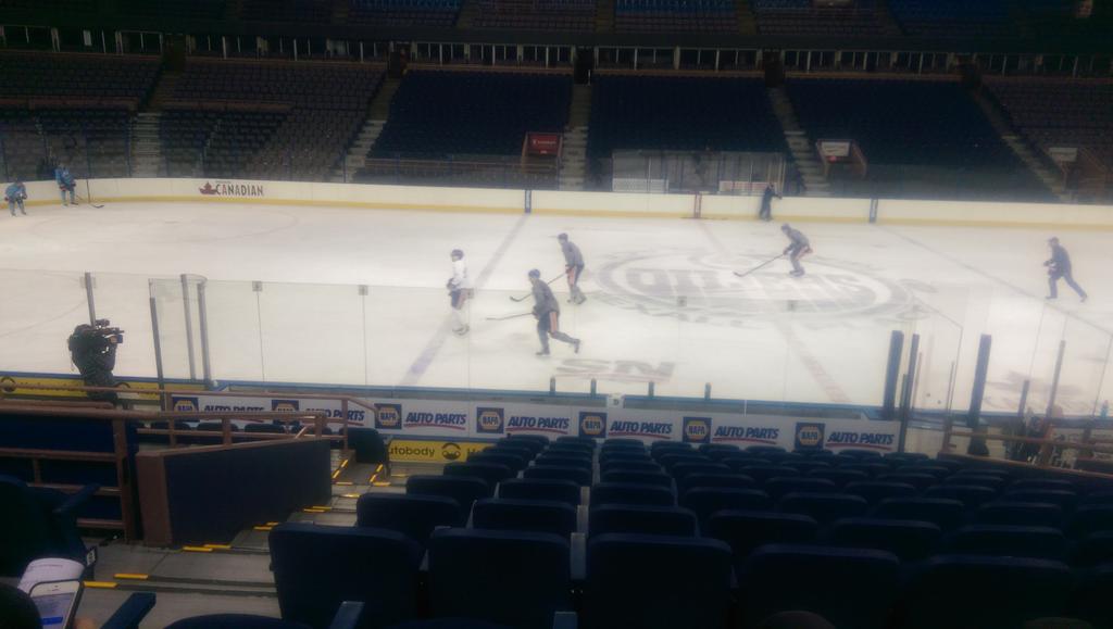 Oilers Practice Today : r/EdmontonOilers