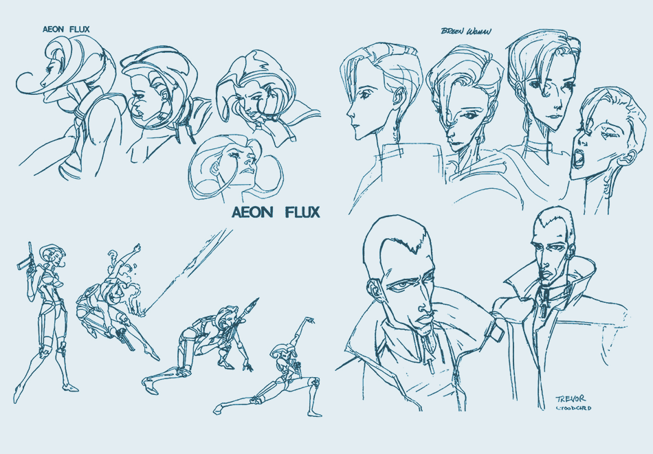 Aeon Flux Anime Trevor
