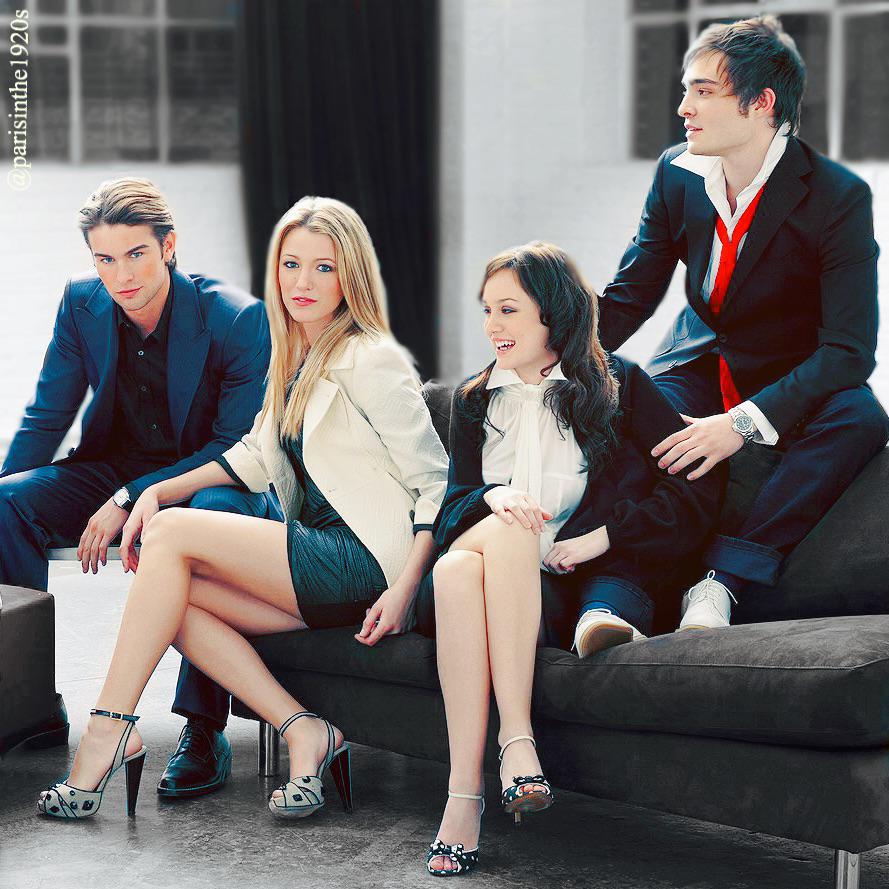 Gossip Girl Nate And Serena And Chuck And Blair