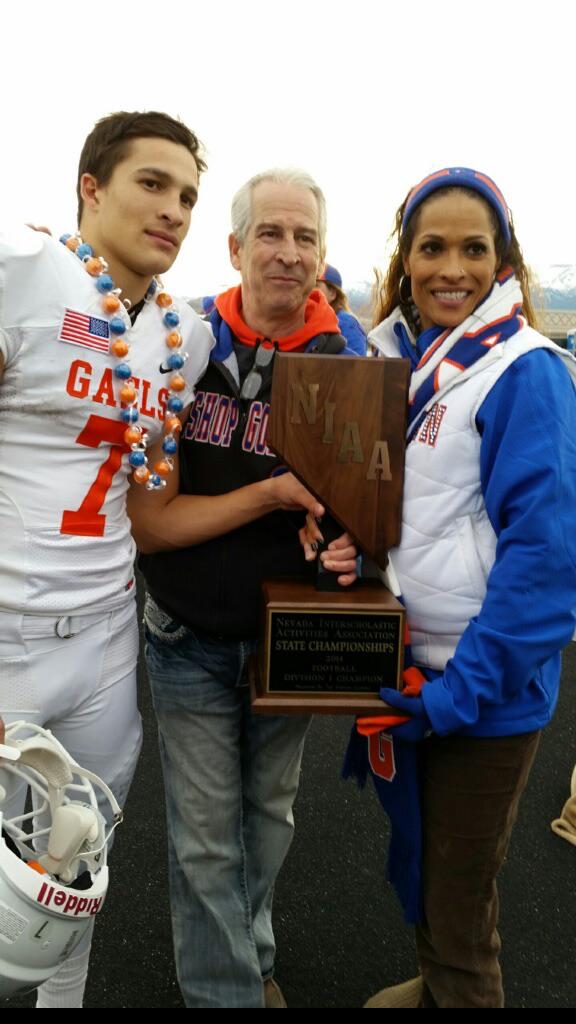 Muhammad Ali surprises grandson Biaggio Ali Walsh at game | Lipstick Alley