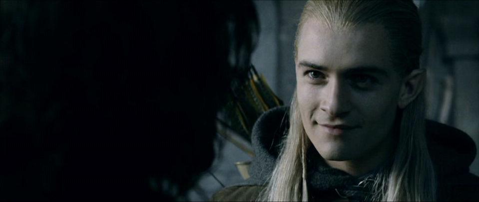 Legolas Greenleaf Smiling