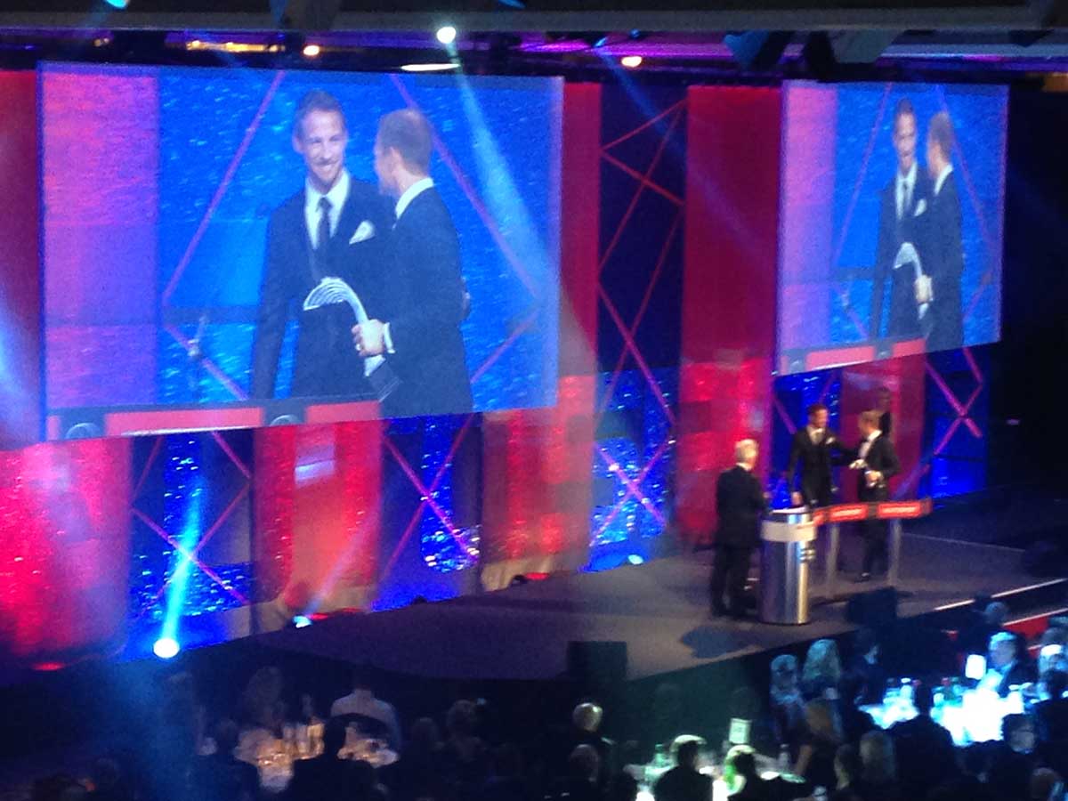 The Gregor Grant Trophy for lifetime achievement presented to Petter ...