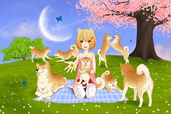 Bitcoin Girl on Twitter: "Happy Birthday #DOGE! This is my Doge Girl ...