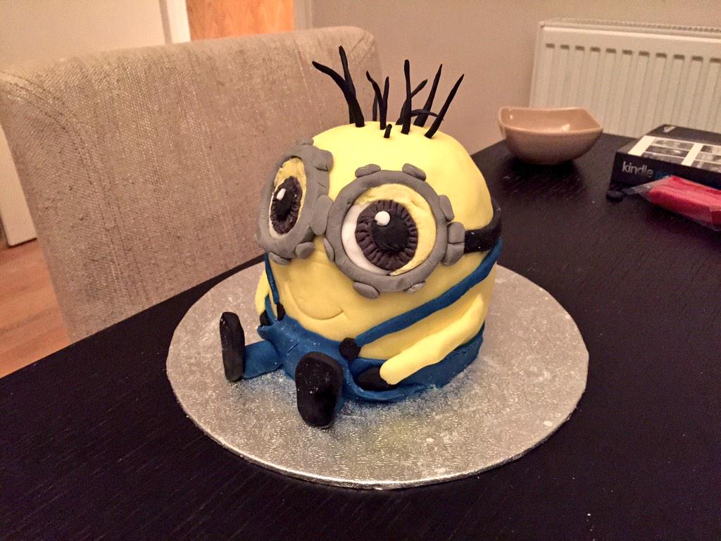 Evil Minion Cakes