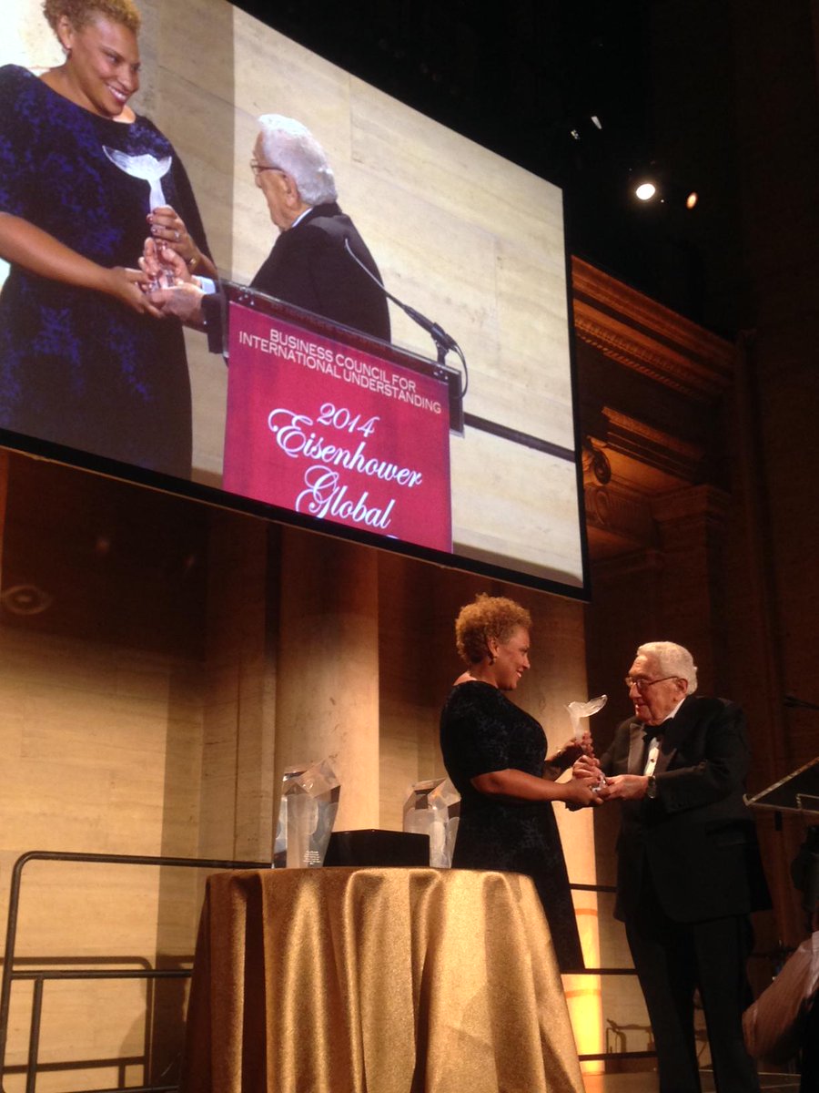 Tonight, I was honored with the Dwight D. Eisenhower Citizenship Award ...