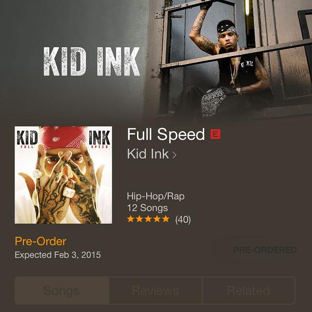 Full Speed Kid Ink Album Cover