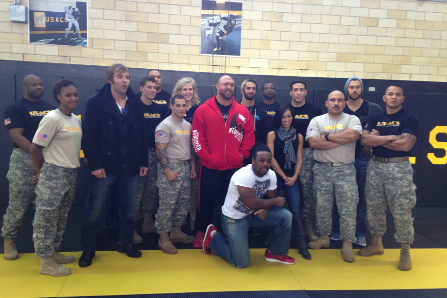 WWE Superstars In Fort Benning at Tribute To The Troops (Photos ...