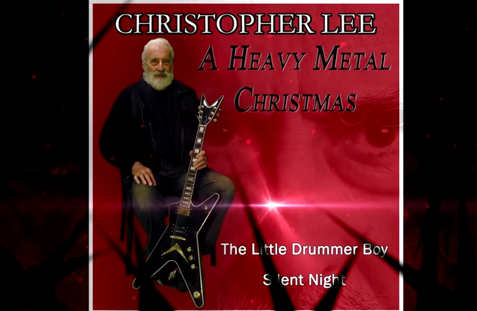 Christopher LeE has released a heavy metal Christmas single aged 92 and ...