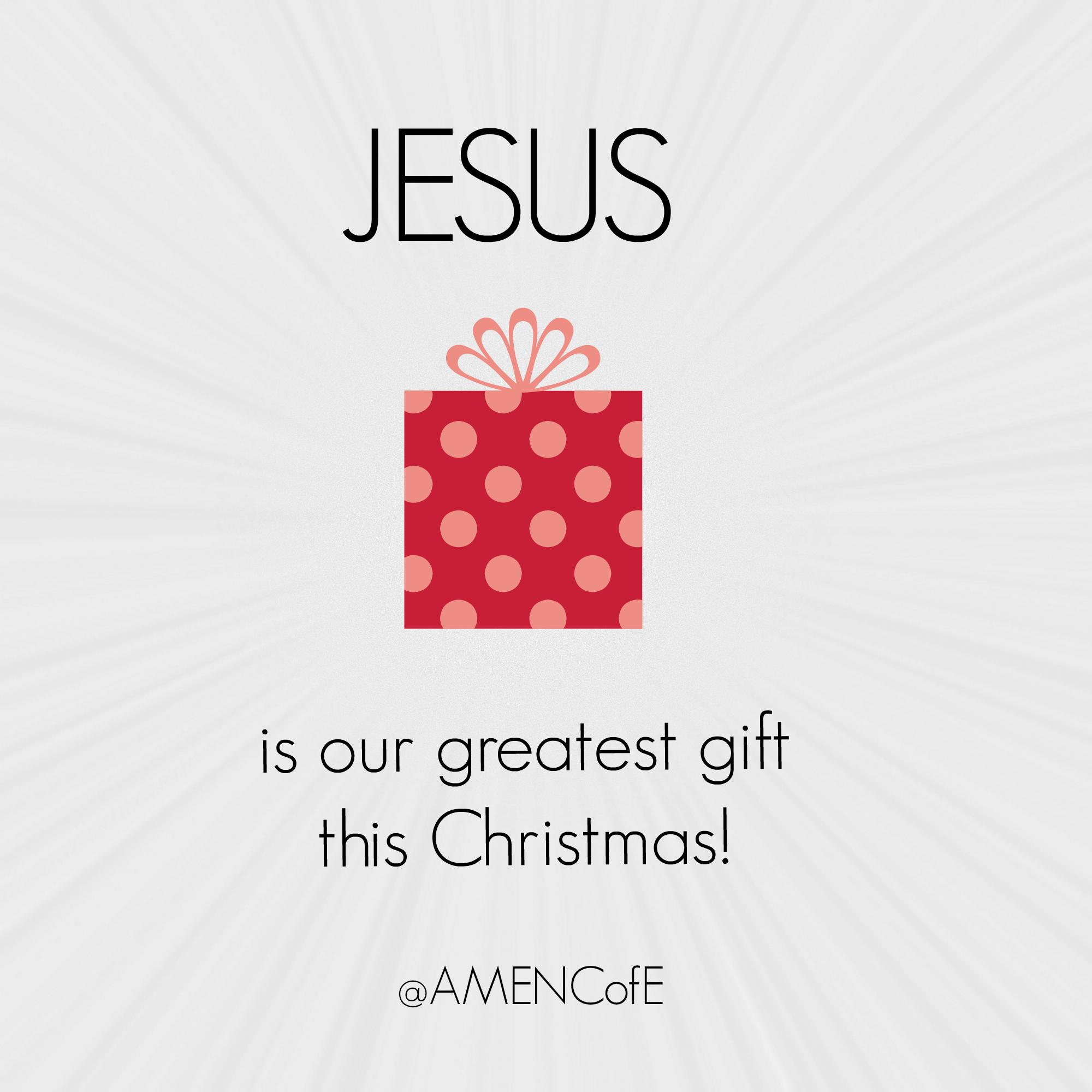 Jesus Our Greatest Gift