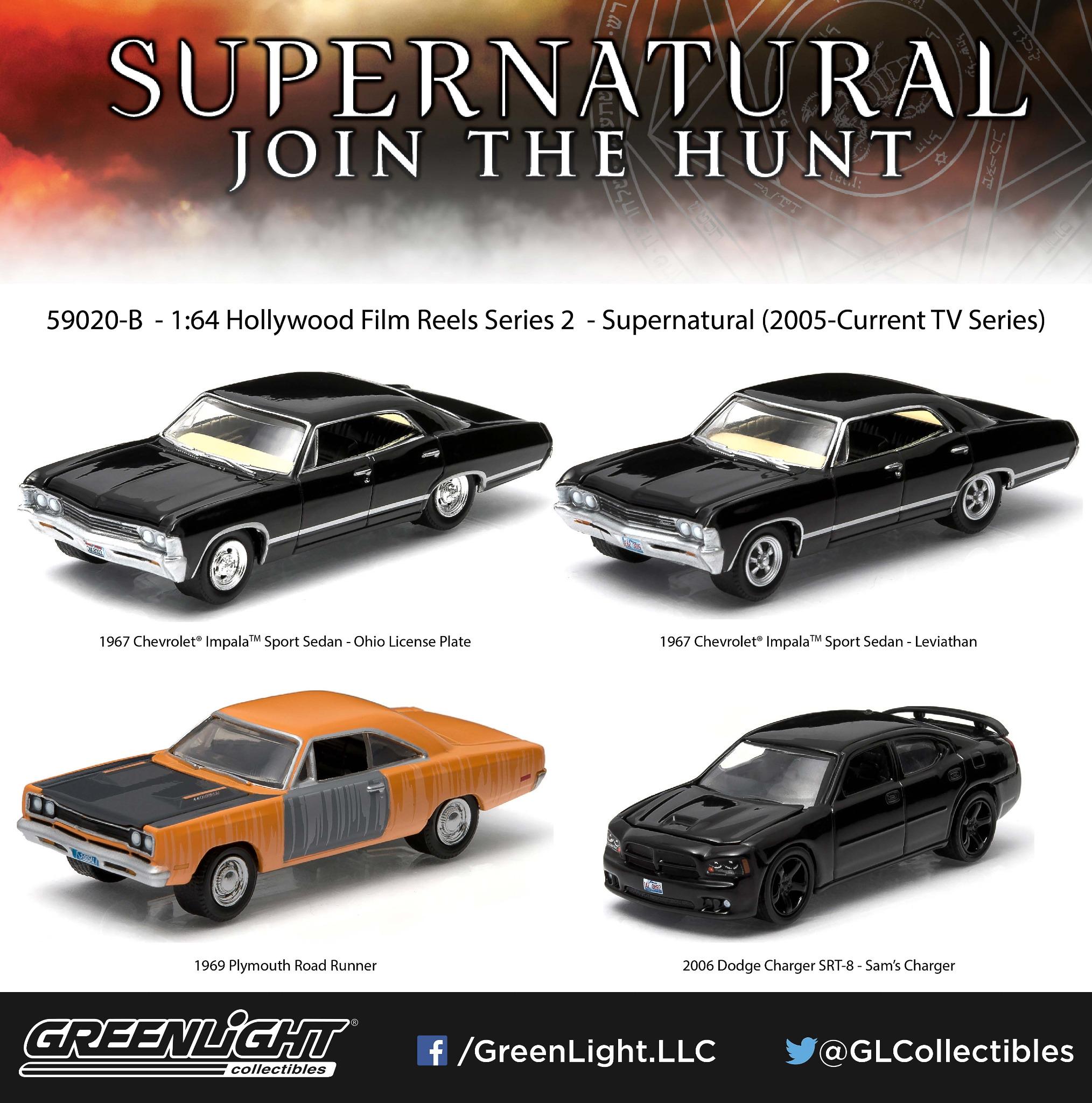 Impala Supernatural License Plate