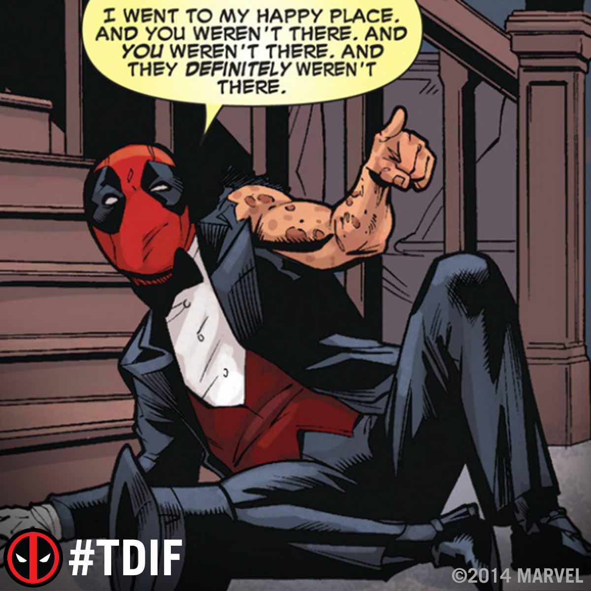 Thank Deadpool it’s Friday. TDIF | Marvel Entertainment | Scoopnest