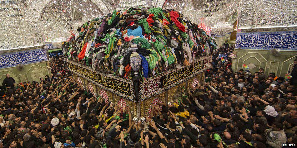 Huge numbers of Shia Muslim pilgrims in Karbala for Iraq's Arbaeen ...
