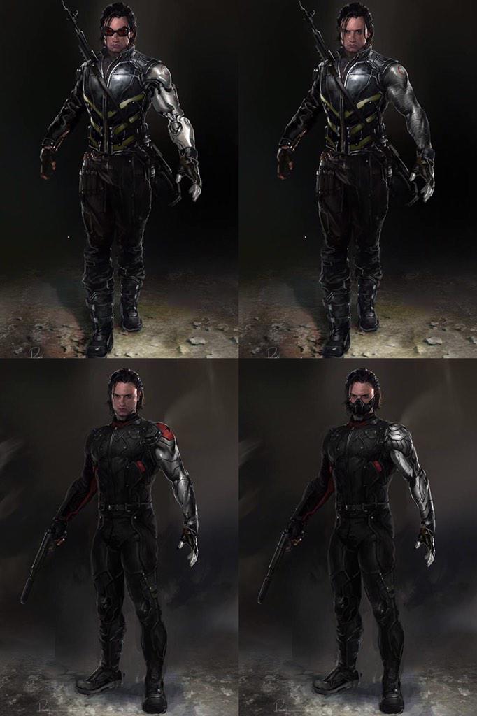 Captain America Winter Soldier Costume Design