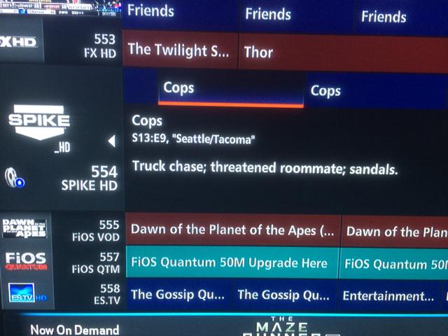 Verizon Fios Tv Listings