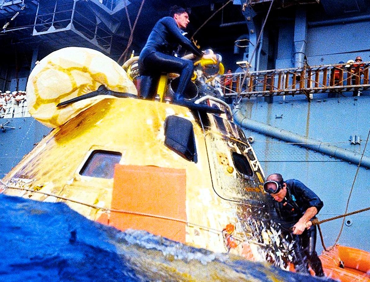 Apollo 8 Splashdown Recovery