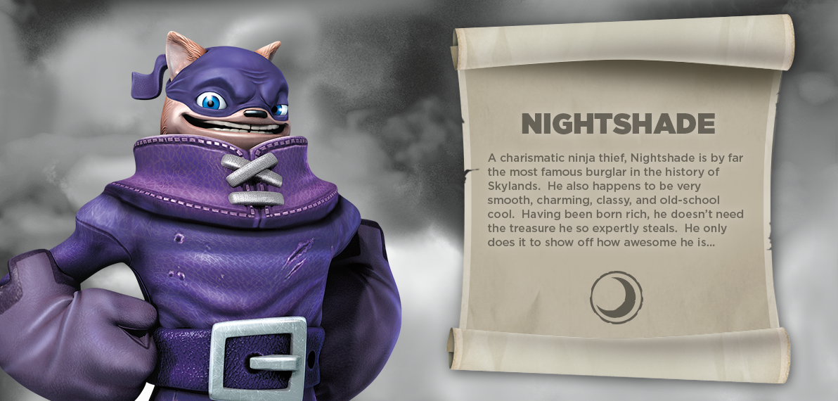 Skylanders Trap Team Nightshade