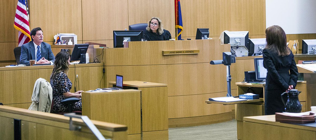 Defense attorney Jennifer Willmott continues questioning Dr. Robert ...