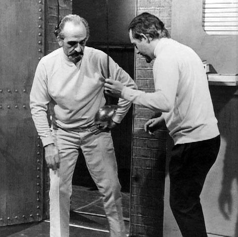 Roger Delgado Jon Pertwee