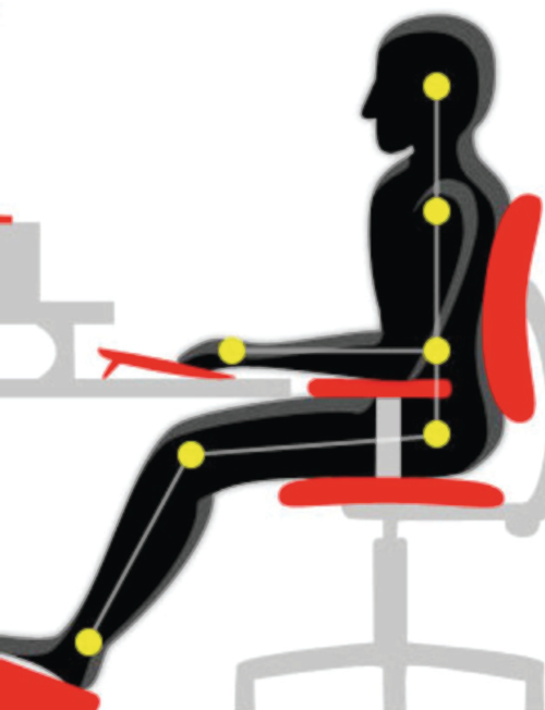 Los puntos clave en la postura sedente. cuida tus movimientos, mejor si ...