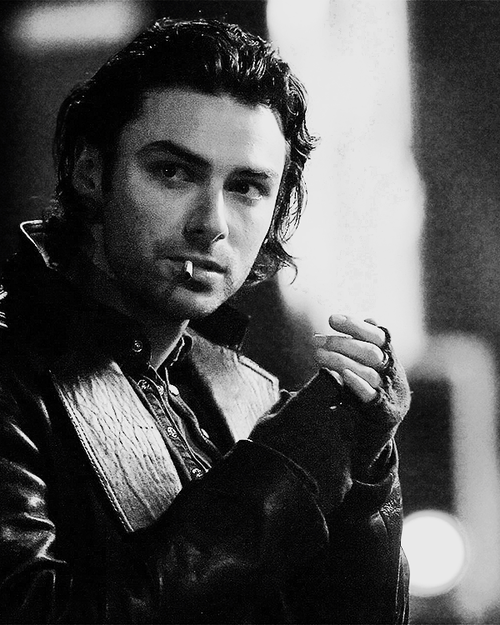 Aidan Turner Smoking