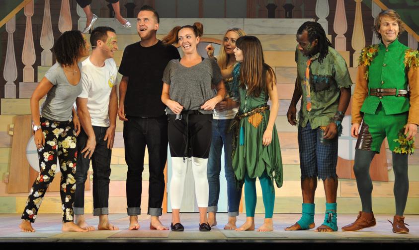 An all-star cast gathers for CBeebies Peter Pan rehearsals - don't miss ...