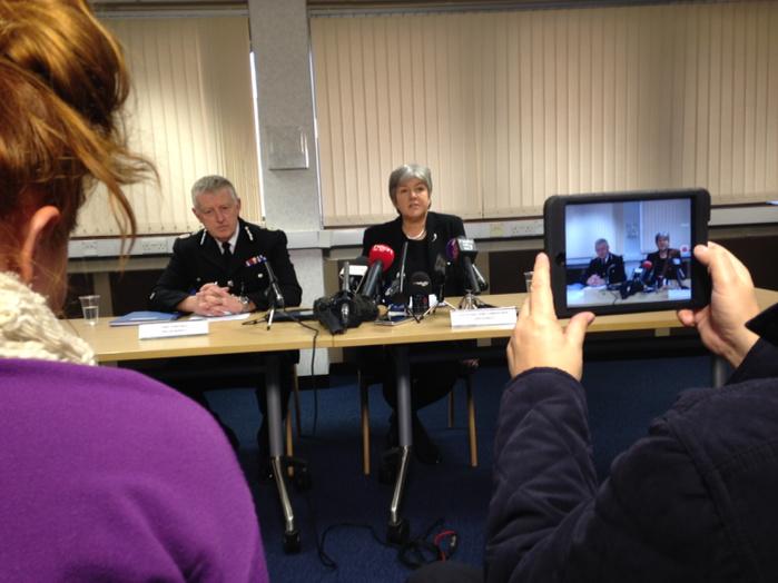 Press conference on death of PC Neil Doyle | Granada - ITV News