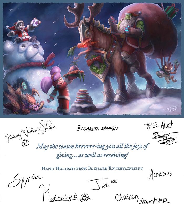 Merry Christmas from Blizzard! : r/wow